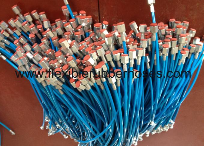 Aramid Thermoplastic Hydraulic Hose , Pvc Braided Hose High Tensile
