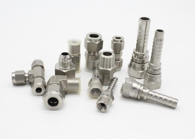JIC Female Thread Hydraulic Hose End Fittings With High Wear Resistance