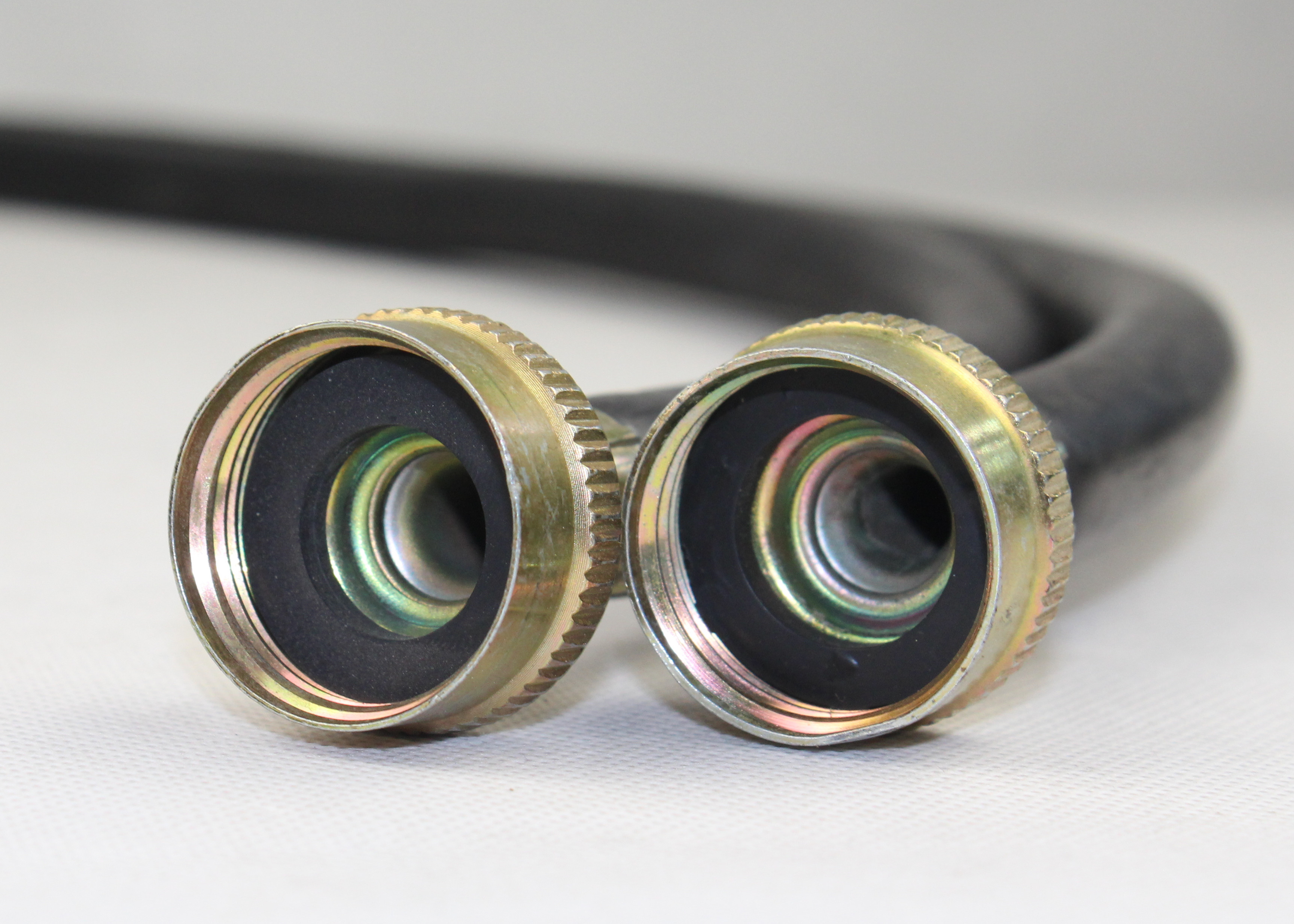 Rubber Washing Machine Hose Assembly , ID 3/8 & ID 1/2" Water Inlet Hose