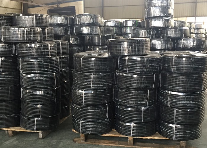 ID 6mm 1/4 Inch 100m Rubber Air Hose Roll, WP 20 Bar BP 60 Bar