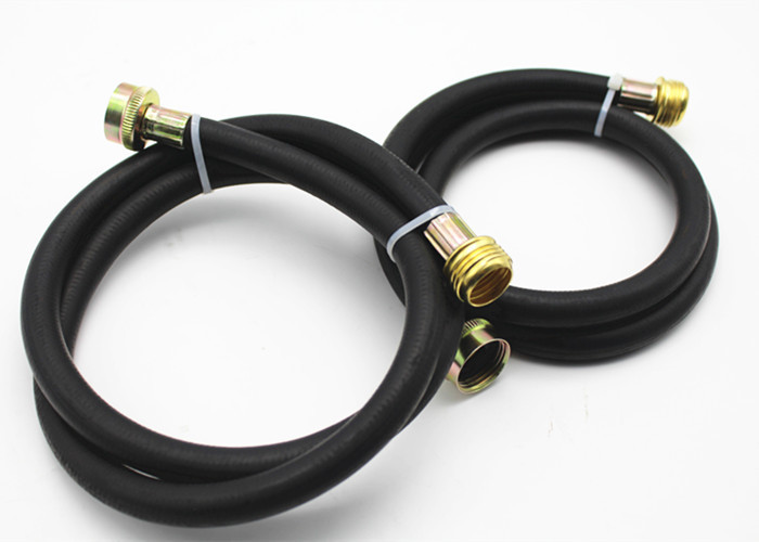 6ft High Tensile Polyester Fiber Rubber Water Hose with 3/4" Female and ...